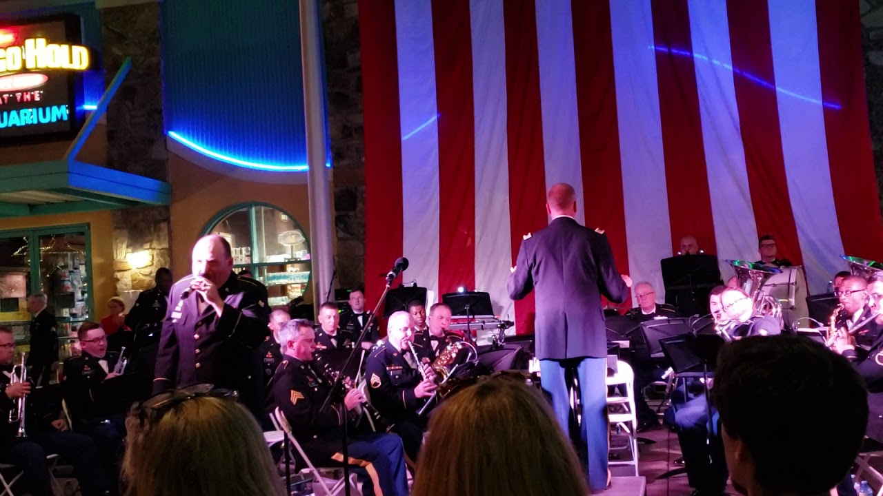 Proud to be an American - 129th Army Band - YouTube