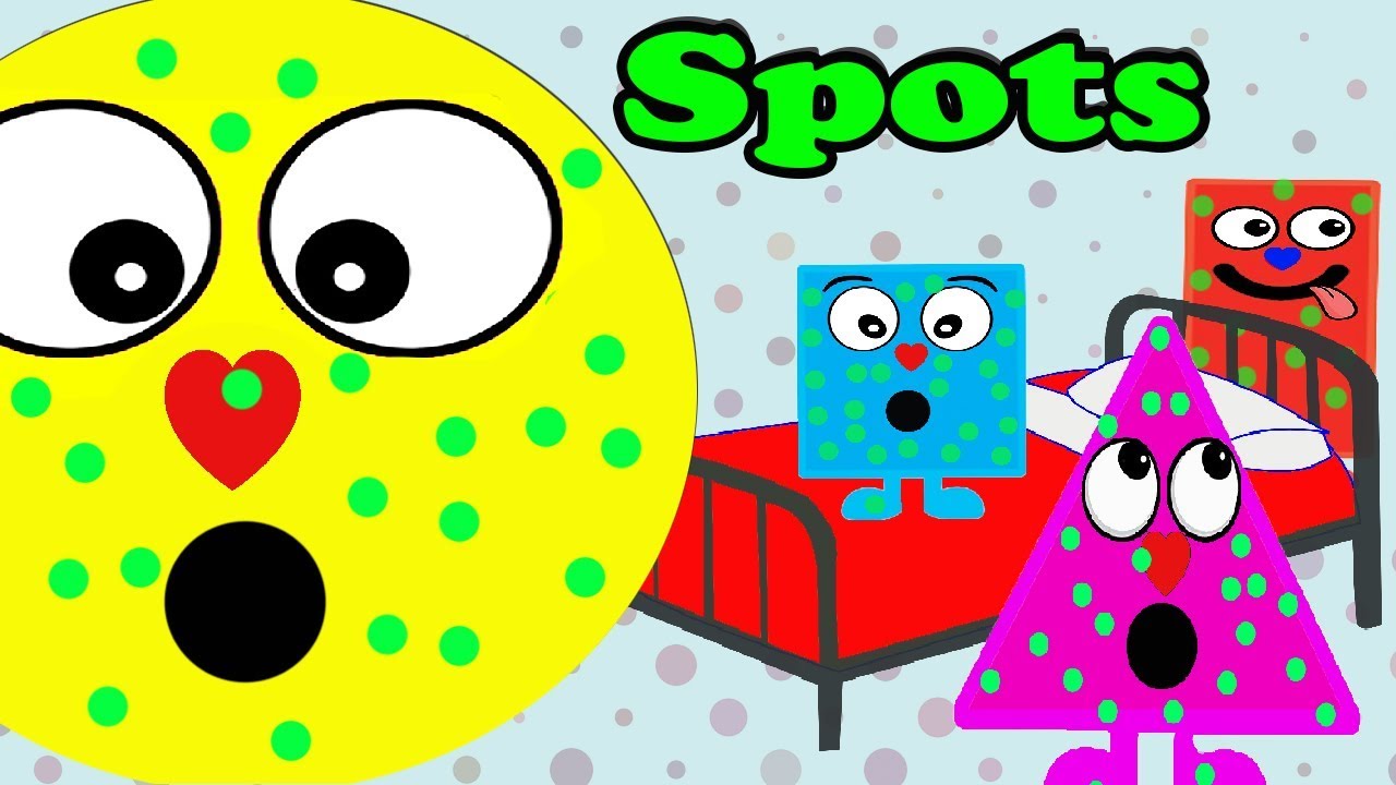 The Shapes. Spots, spots, spots. Vivashapes video for kids, children ...