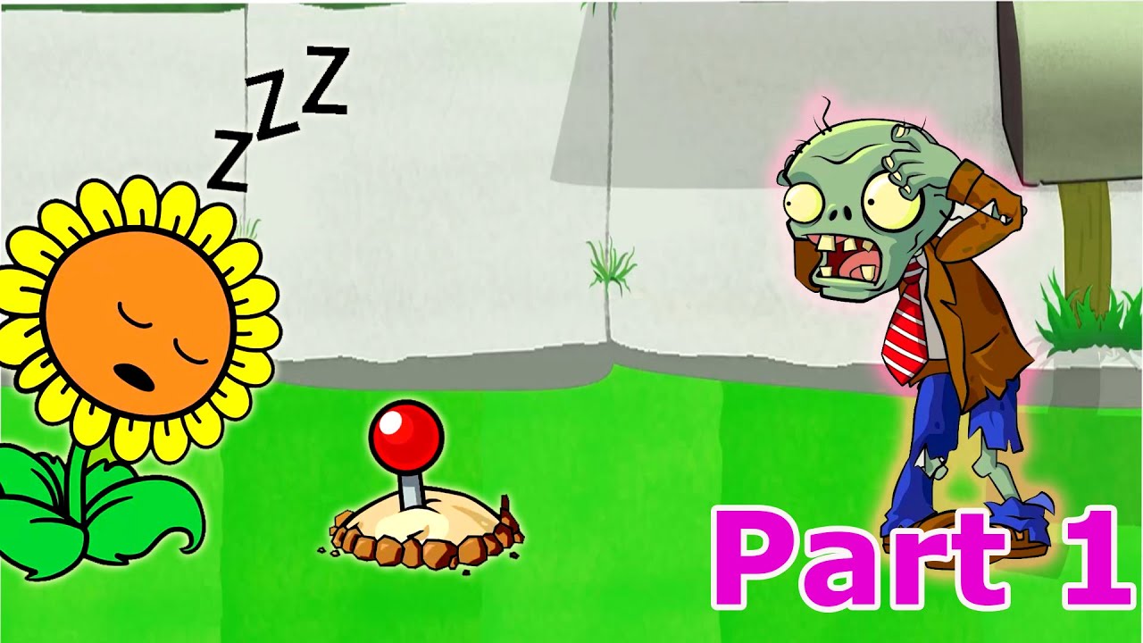 Sunflower and Zombies - Animation PVZ Part 1 - YouTube