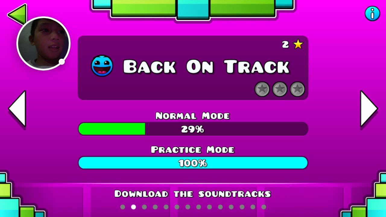 Playing A Hard Game Called Geometry Dash YouTube Playing A Hard Game Called Geometry Dash YouTube