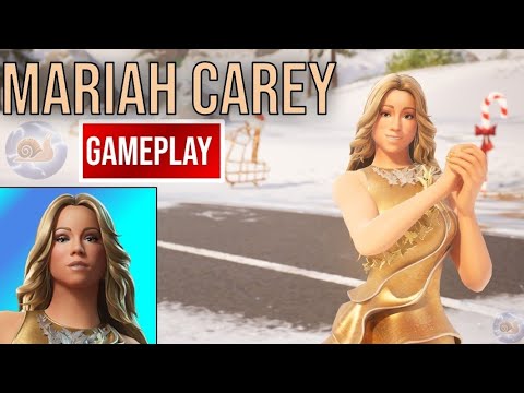 New Mariah Carey Skin Gameplay (Fortnite) - YouTube