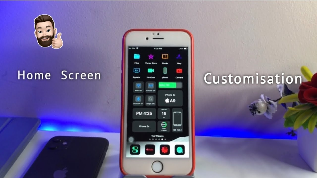 How to change app icons in iPhone Home Screen - Customise Widgets ...