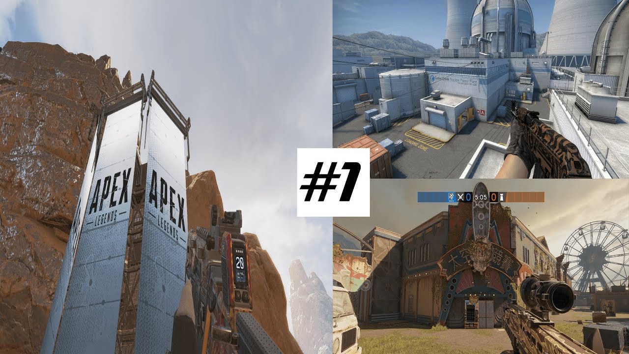 Stream Highlights #1 (Apex Legends, CS:GO & R6 Gameplay) - YouTube