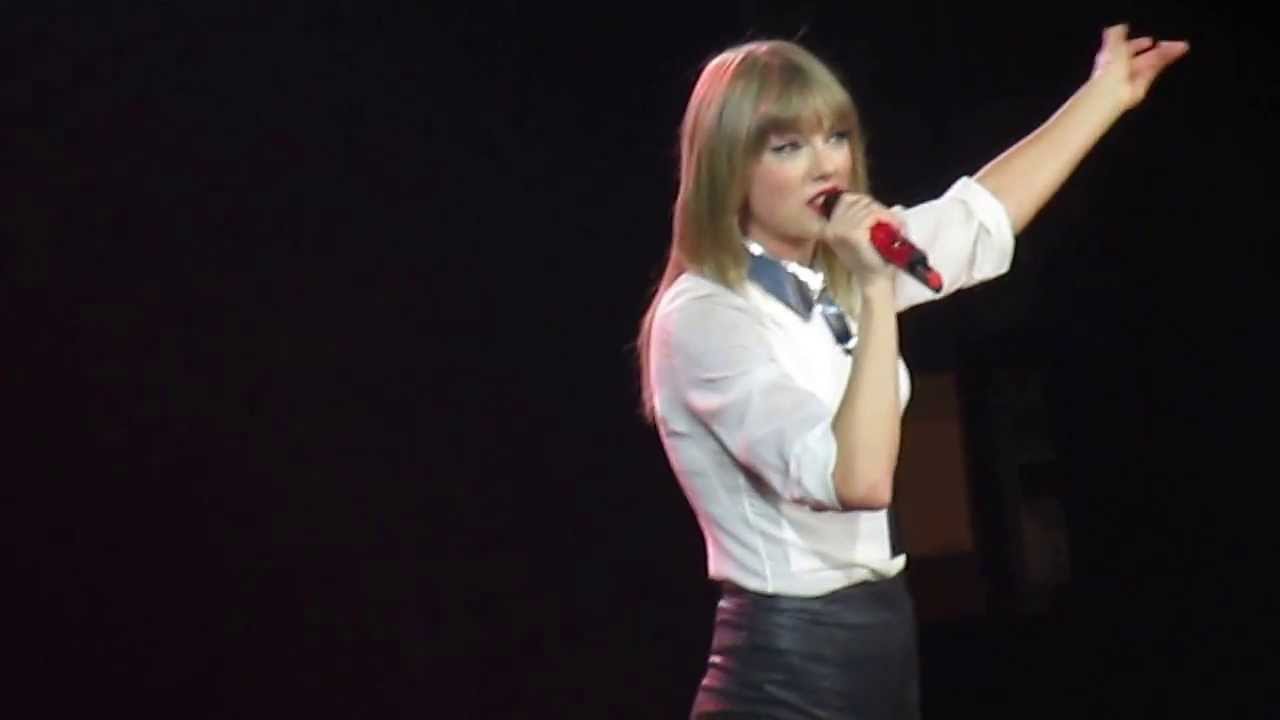 Taylor Swift - Red (Live in Edmonton, AB on June 26, 2013) - YouTube