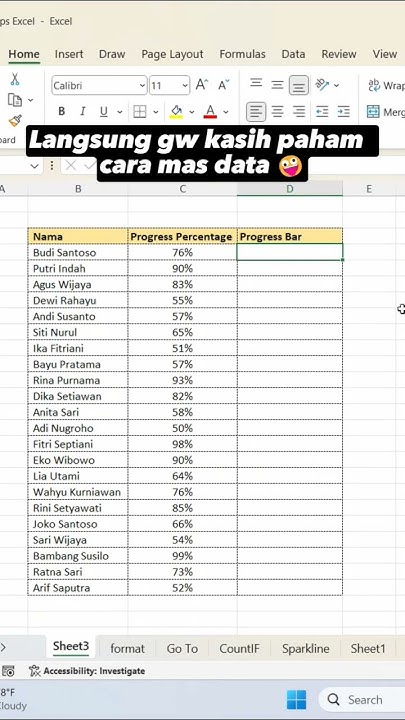 Excel Exceltips Exceltricks Spreadsheets Workhacks Folkative Dagelan Belajarexcel