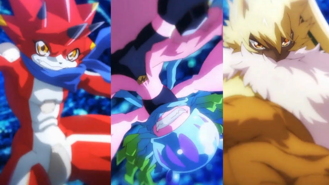 Digimon Ghost Game - Triple Super Evolution [Fanmade] - YouTube