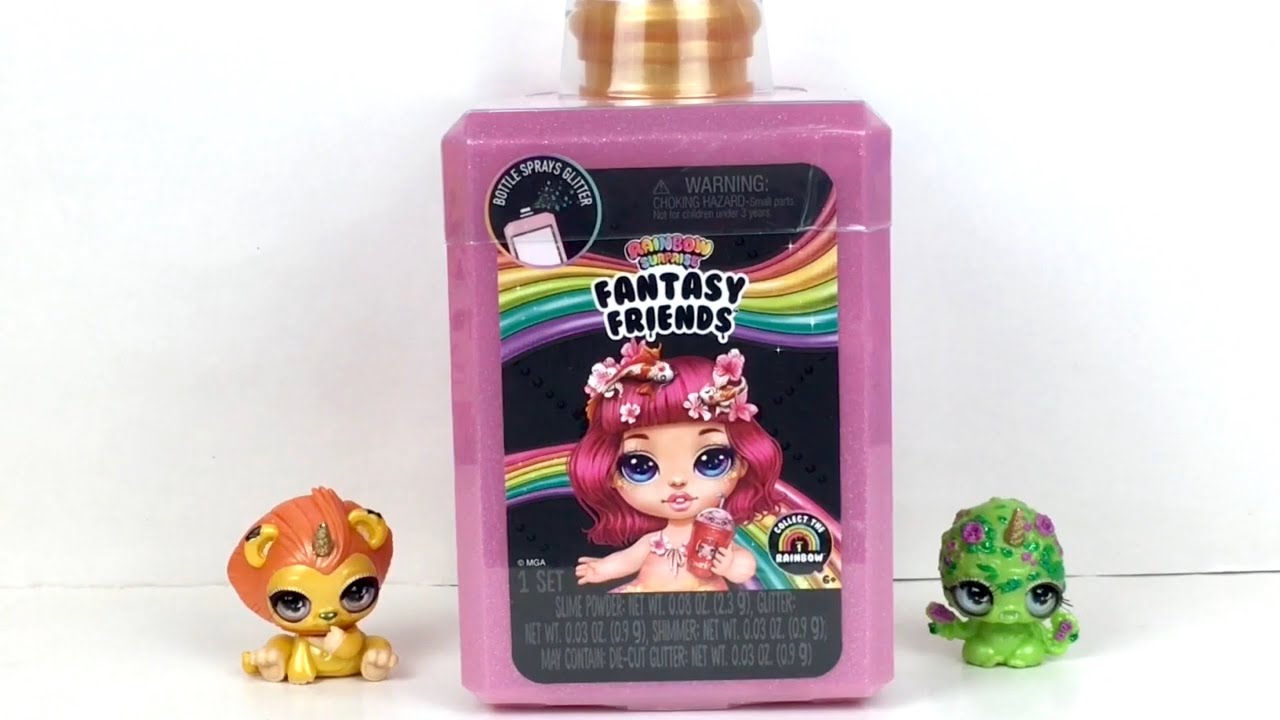 Fantasy Friends Rainbow Slime Surprise Doll Unboxing & Review - YouTube