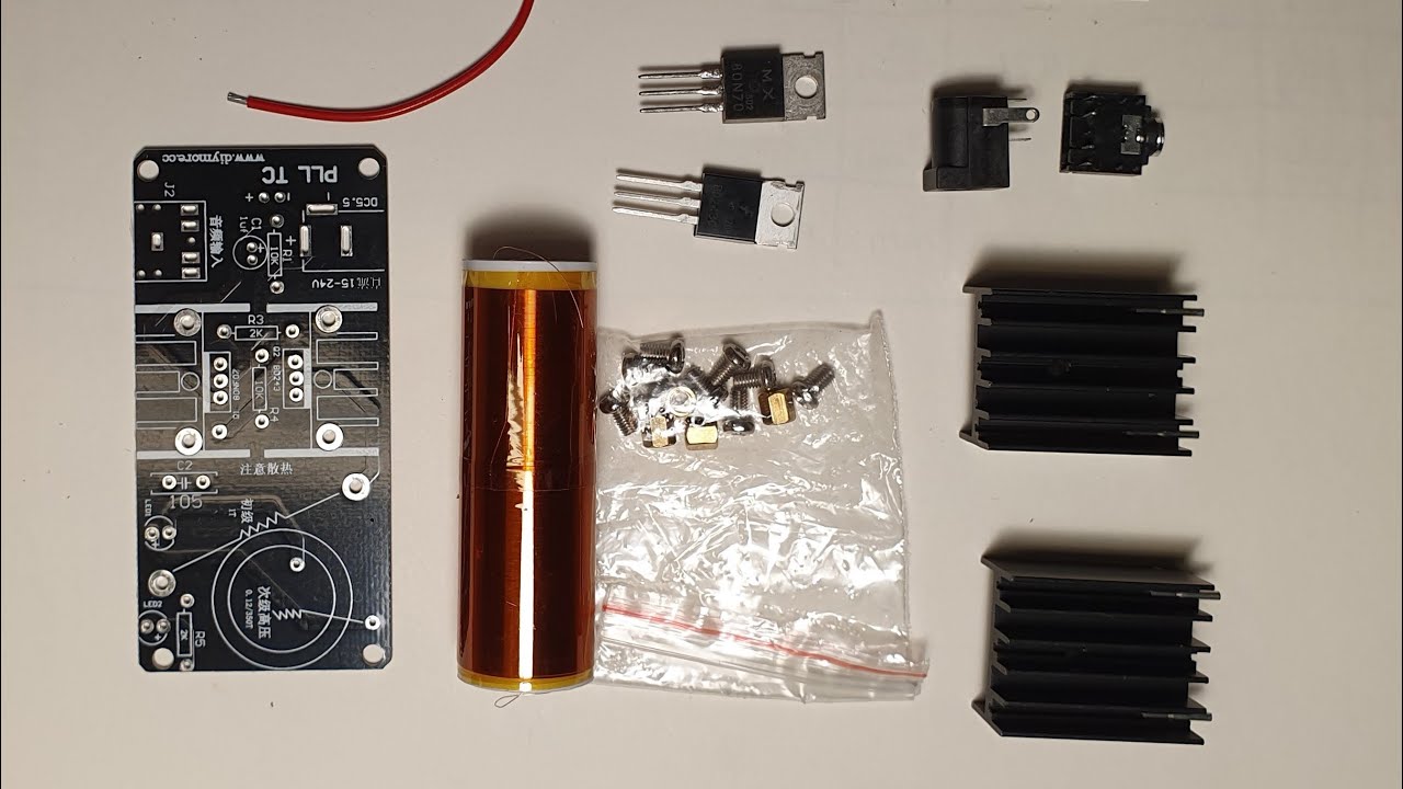 Mini Musical Tesla Coil Kit - YouTube
