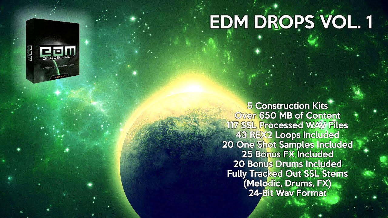 EDM Drops Vol. I | New Sample Packs 2016 #04 | Get Them Now ! - YouTube