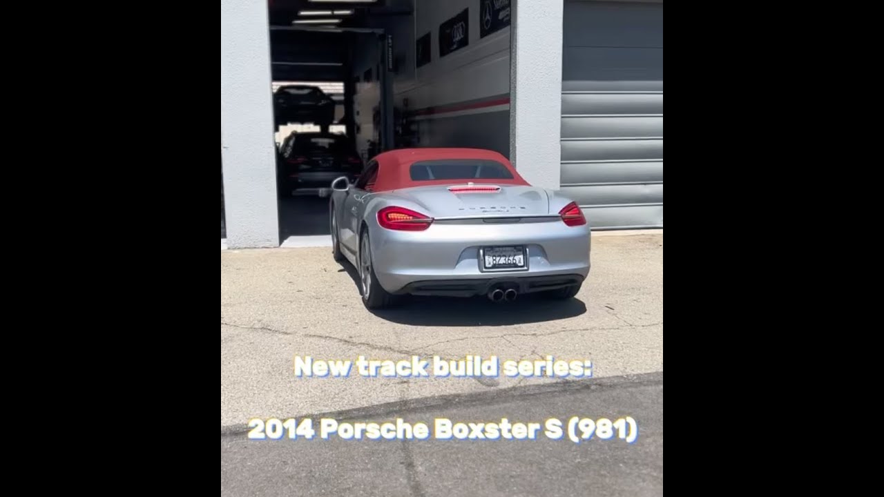 Porsche Boxster S 981 Project Car - YouTube