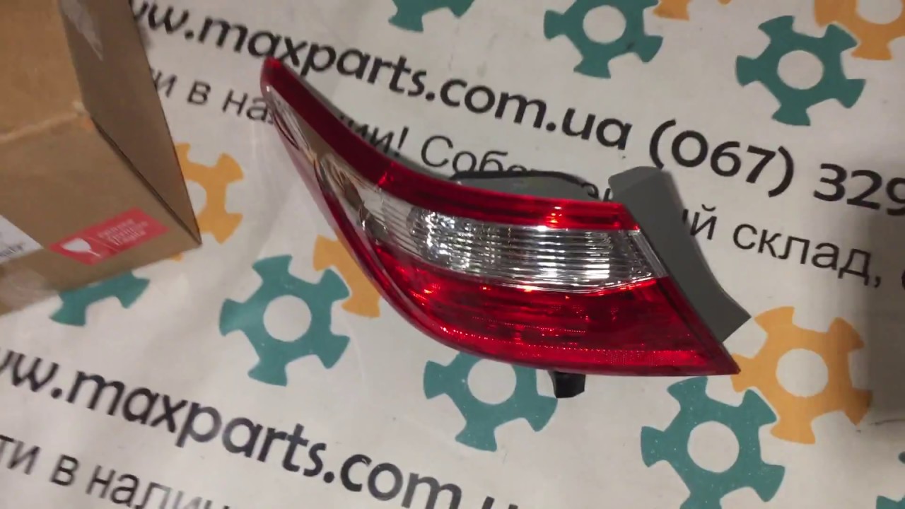 8156006640 81560-06640 Оригинал фонарь наружный левый Toyota Camry 50 ...