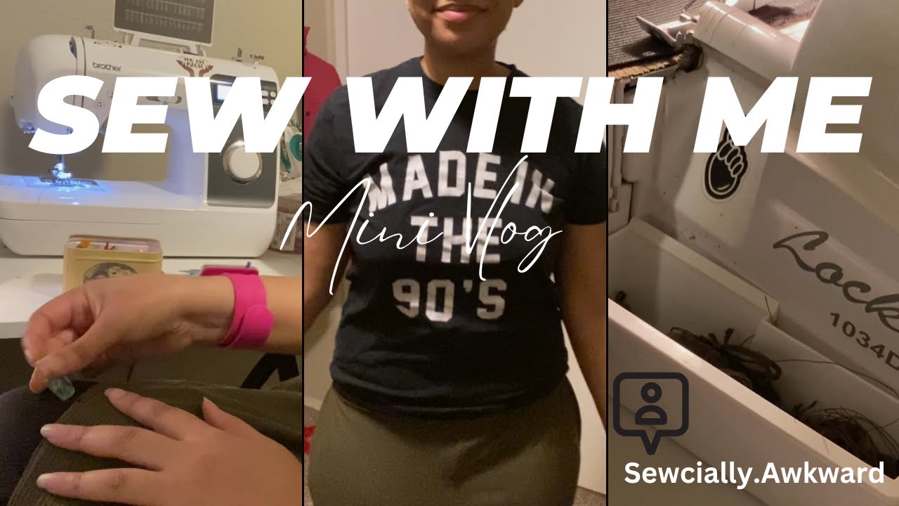 Sewing Vlog | Sew These Beginner Friendly Pants with Me - YouTube