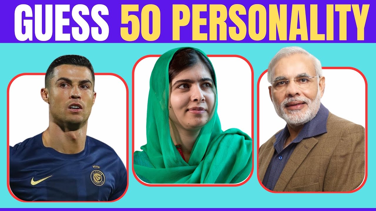 Guess The Famous Personality In 3 Seconds | 50 MOST FAMOUS PEOPLE IN ...
