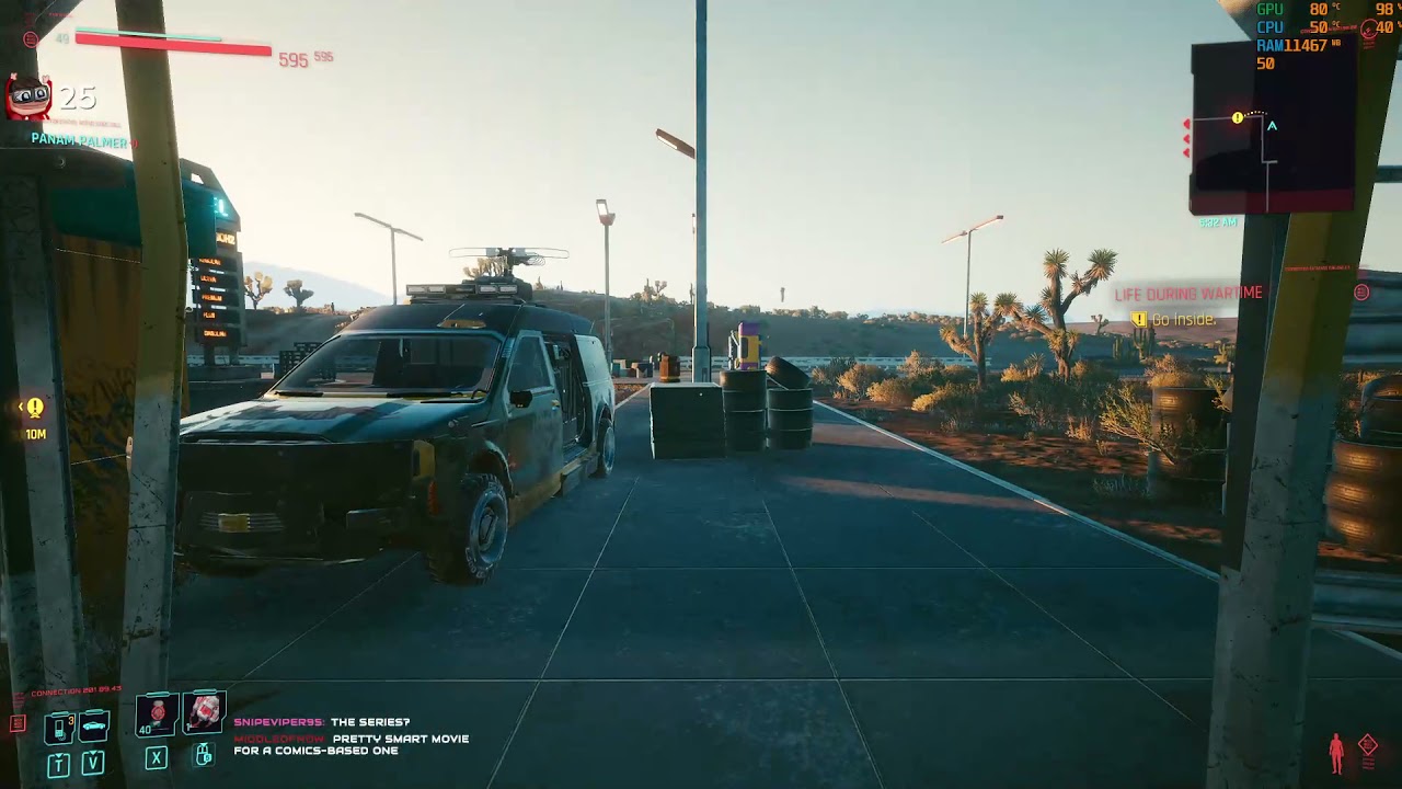 How to open a gate | Cyberpunk 2077 highlight - YouTube