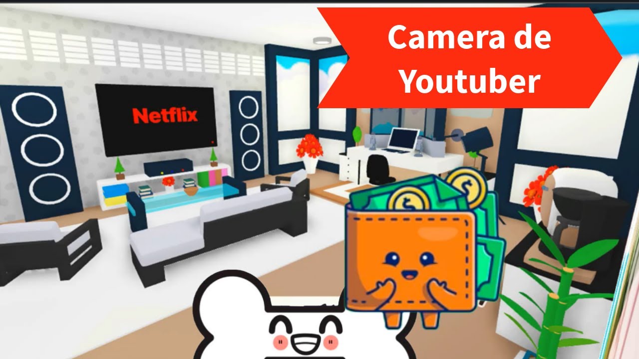 Camera de Youtuber într o casă de lux Roblox Adopt me! - YouTube