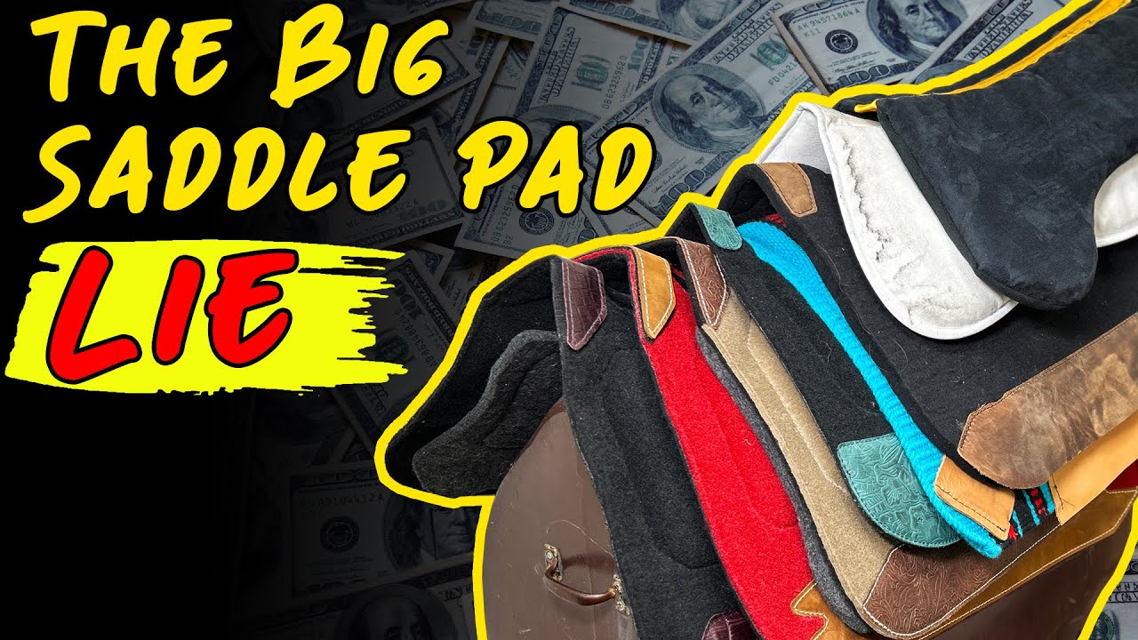 Data debunks popular saddle pad sales pitch - YouTube