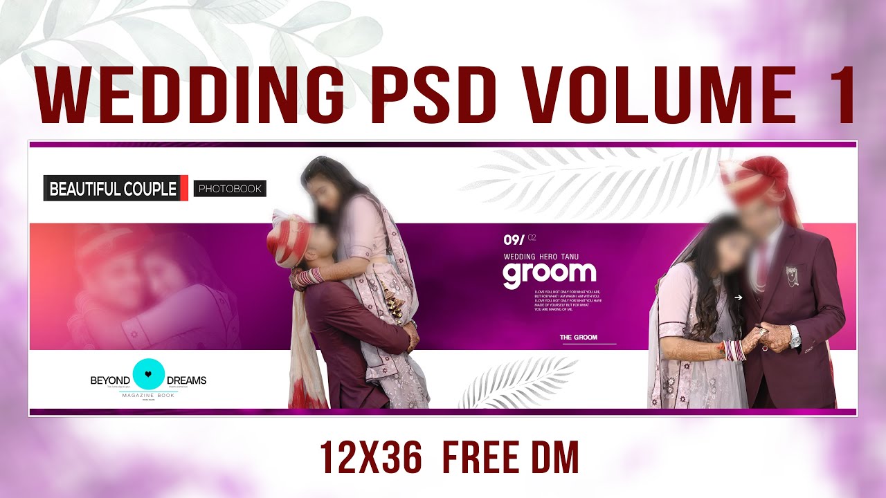 WEDDING PSD FREE DM NEW - YouTube