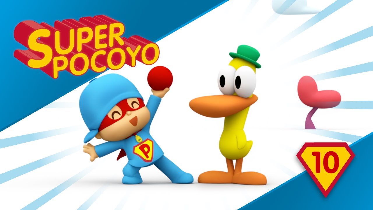 Super Pocoyo teaches children to play creatively - YouTube