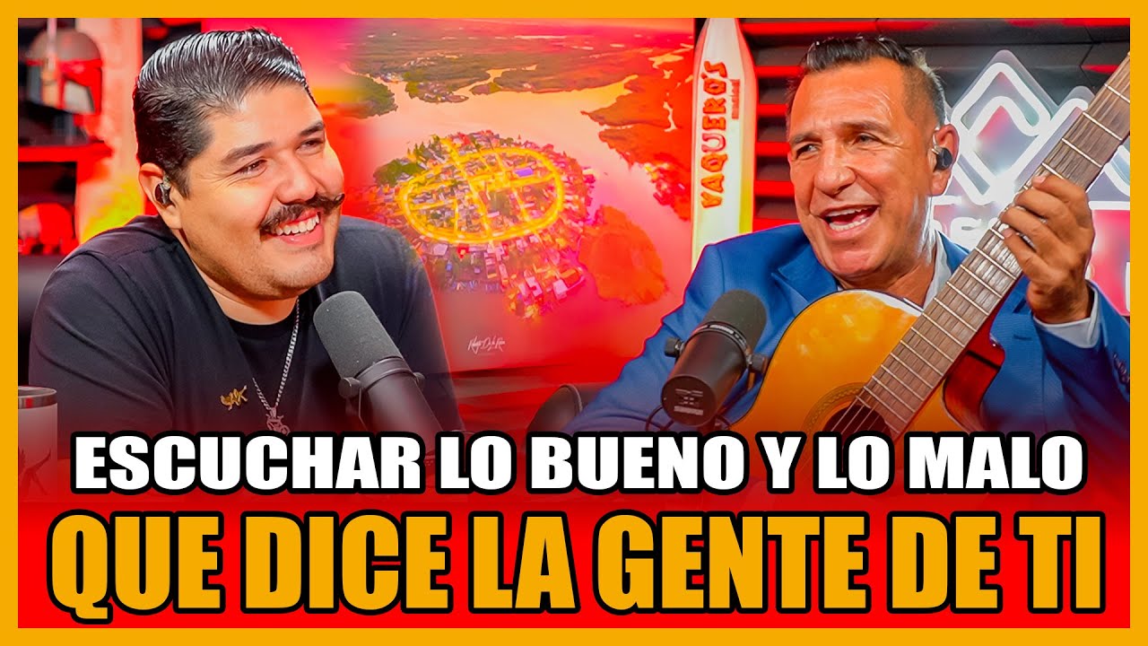 Es bonito escuchar a la gente lo bueno y lo malo que dicen de ti ...