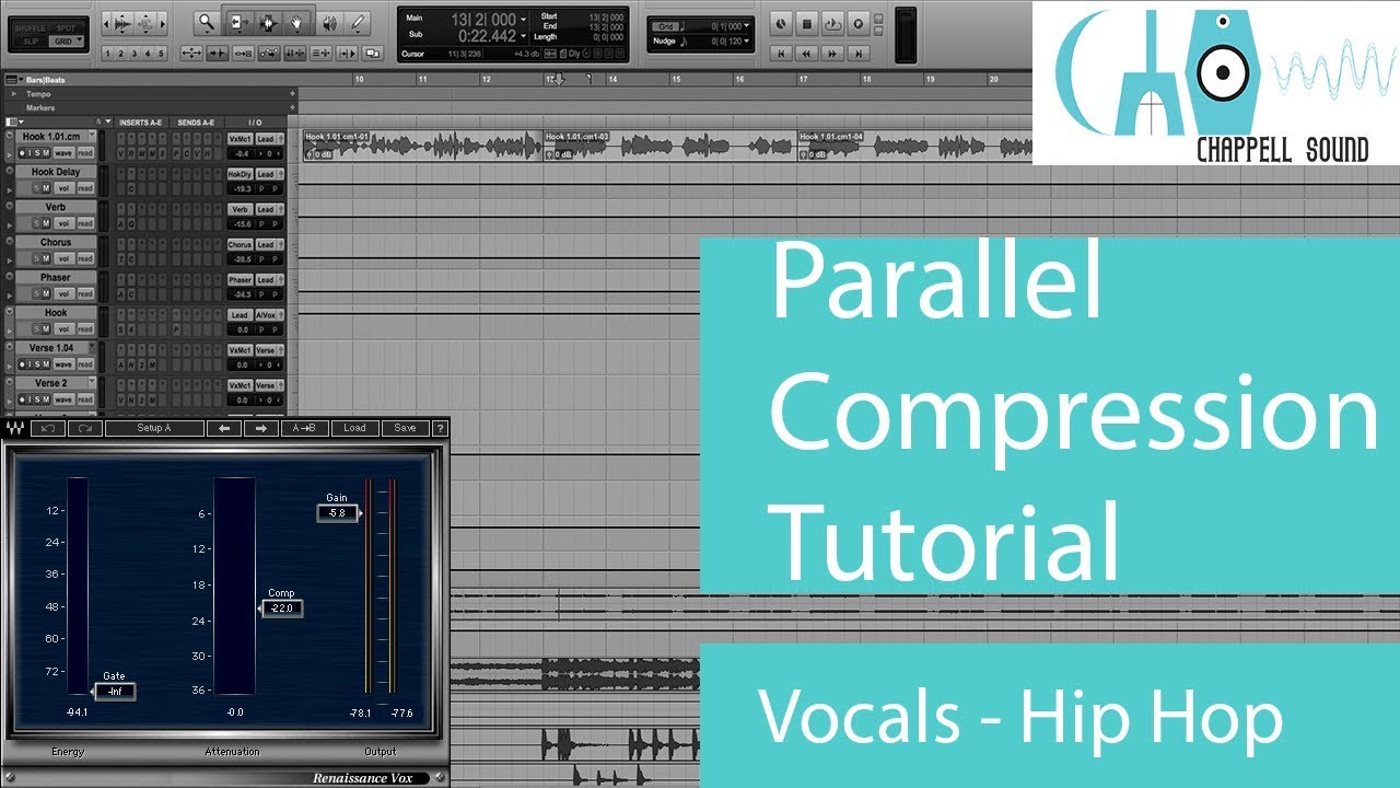 Parallel Compression - Hip Hop - Vocals - YouTube