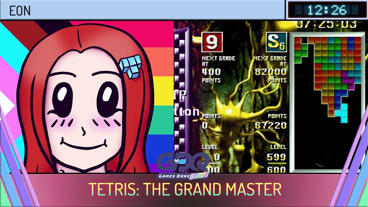 Tetris: The Grand Master by eon in 12:26 - Games Done Queer 2025 - YouTube