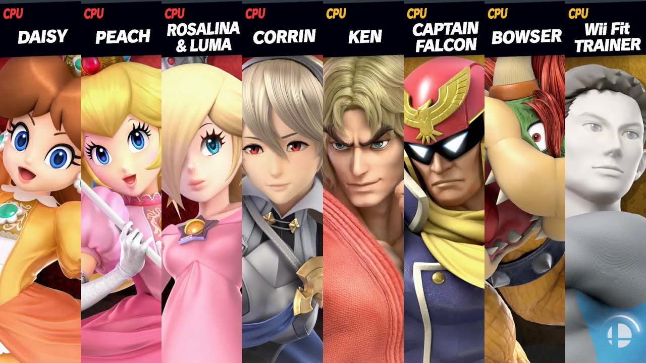 Super Smash Bros. Ultimate - Monster High 13 Wish Team Battle Girls vs ...