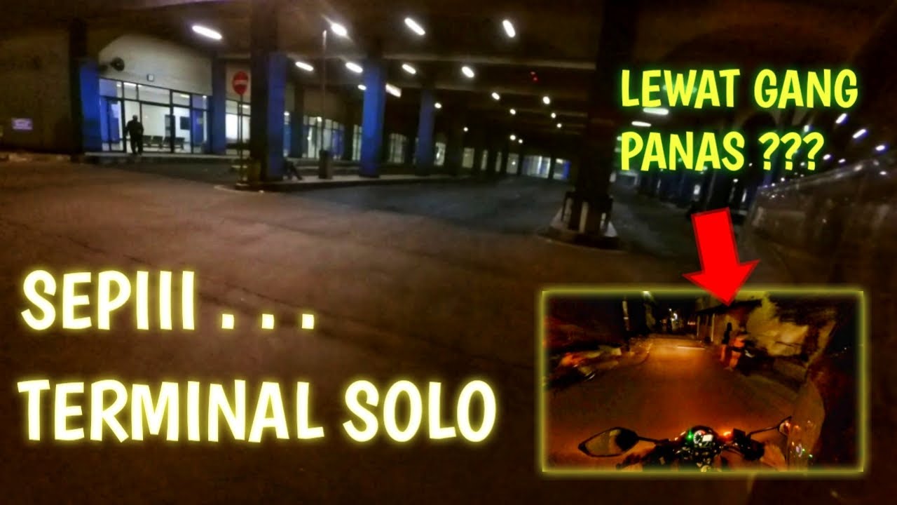 Terminal solo sepi menjadi seram - YouTube