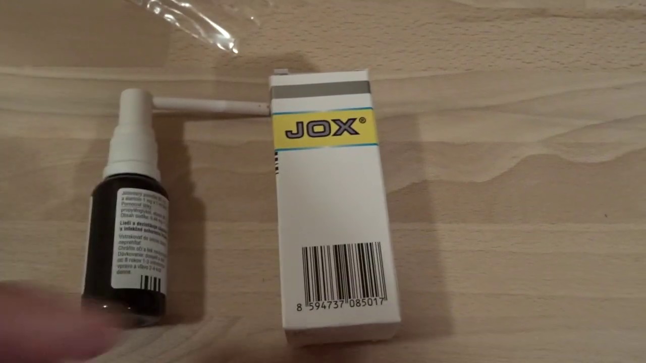 JOX spray - YouTube
