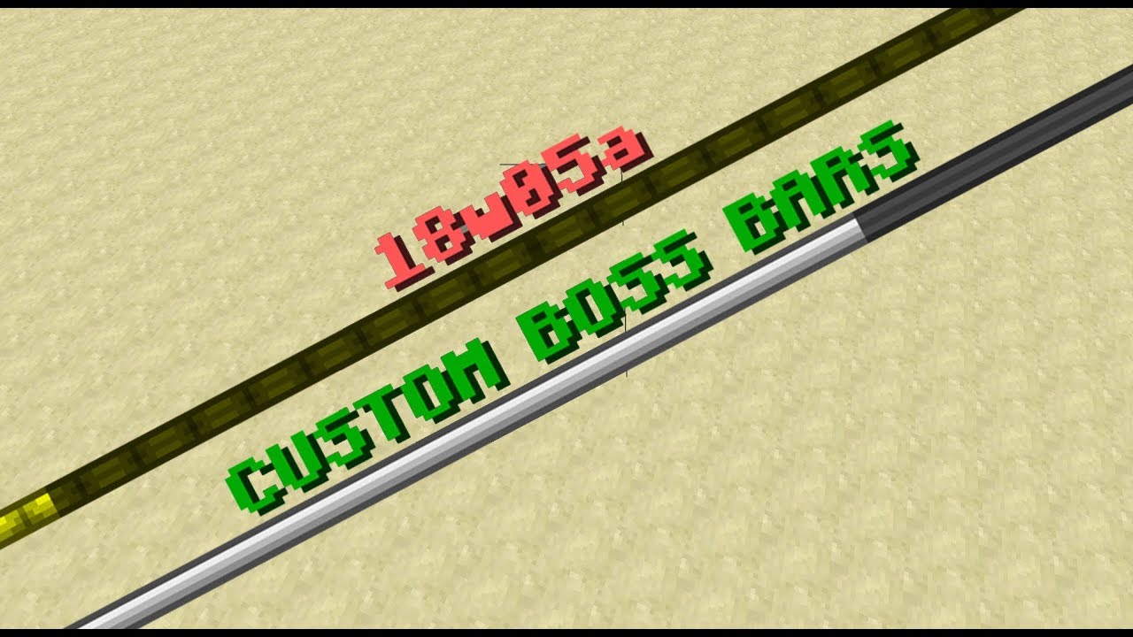 18w05a - Custom Boss Bars! | Minecraft: Snapshots - YouTube