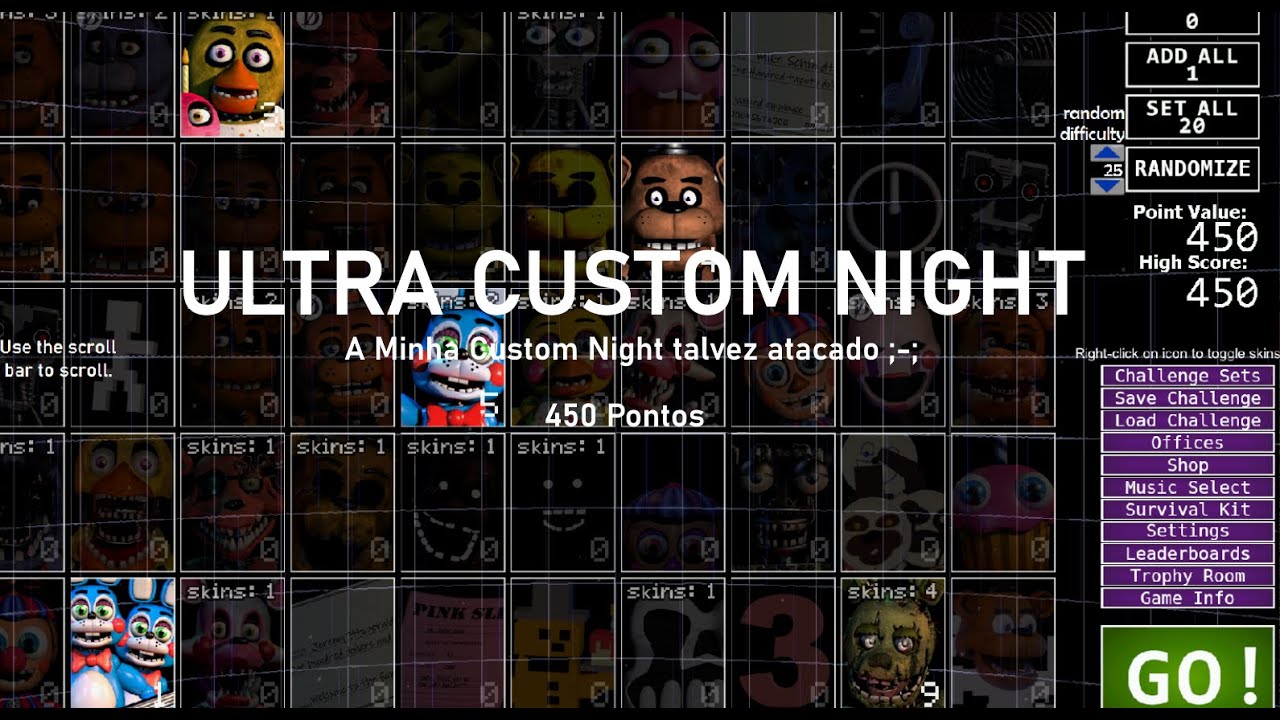 Ultra Custom Night - Minha Custom Night Atacado talvez ;-; ‹ fresh ...