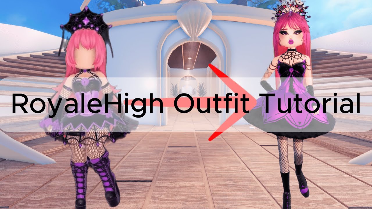How I Made The Royale High Sets In DTI! (Tutorial) - YouTube
