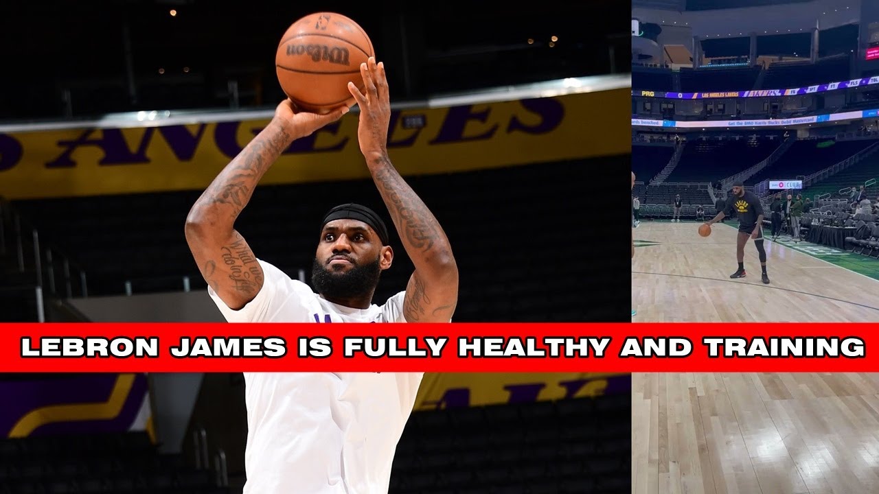 LeBron James IS BACK TRAINING FULLY HEATHY & Ready For A Comeback - YouTube