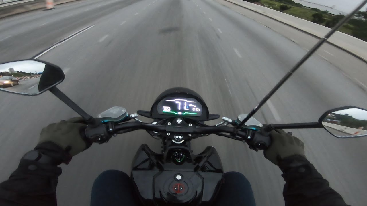 Moto Elétrica na rodovia - Watts w160s - Indo para corrida Parte 01 ...