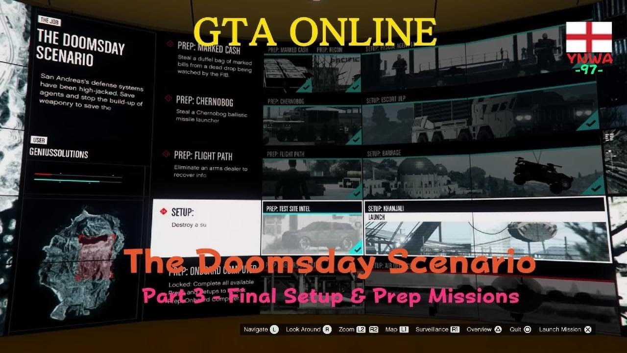 GTA Online - The Doomsday Scenario Pt3 (Final Setup & Prep Missions ...