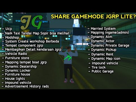 SHARE - GAMEMODE LRP MIRIP JGRP!! JGRP LITE VERSION? GTA SAMP INDONESIA ...