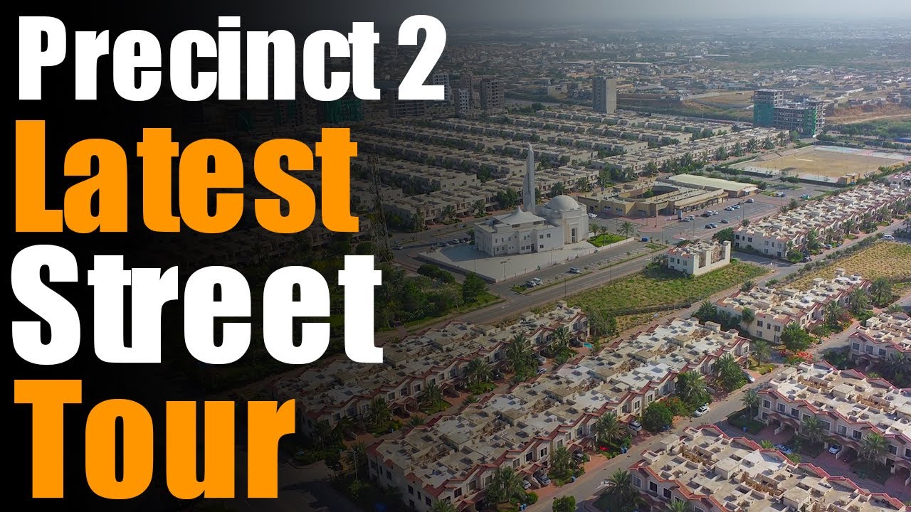 Bahria Town Karachi Lifestyle | Precinct 2 Latest Street Tour - YouTube