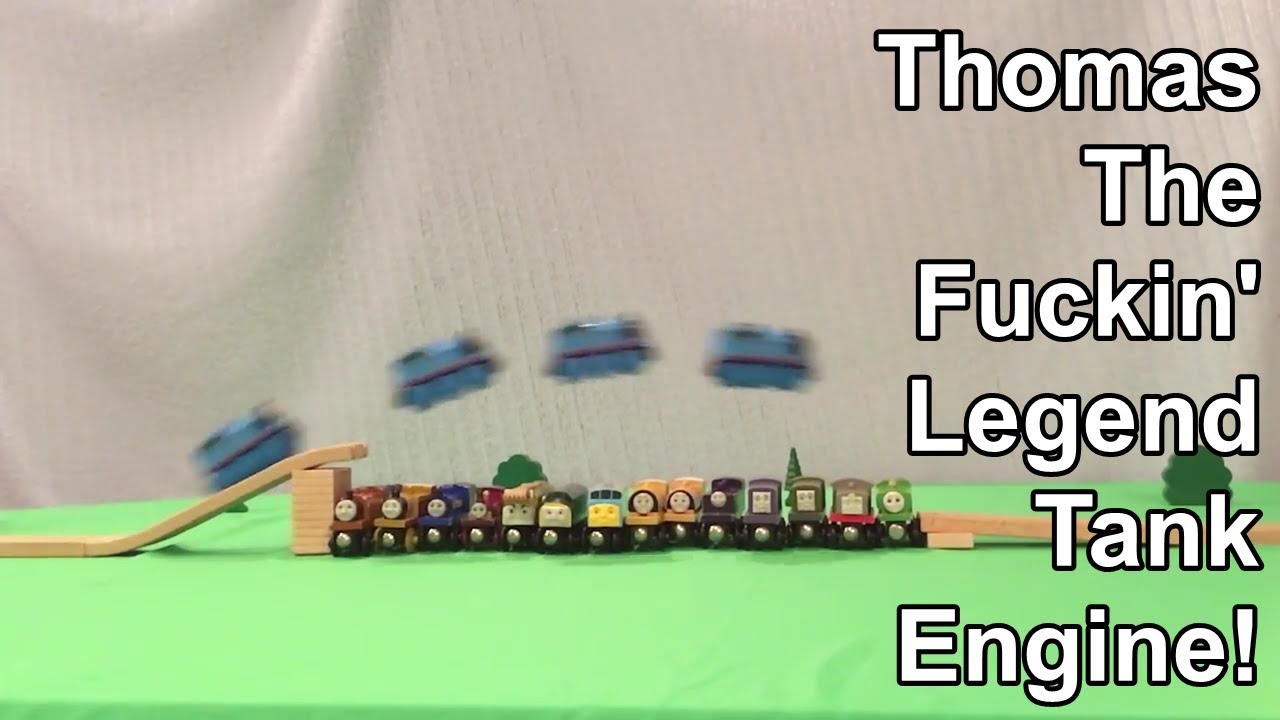 Thomas The Tank Engine Stunts with Commentary! - YouTube