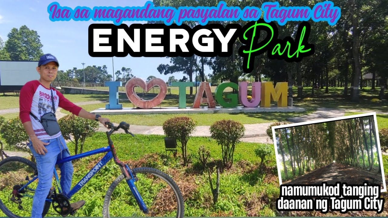 Isa sa Magandang Pasyalan ng Tagum City | ENERGY PARK - YouTube