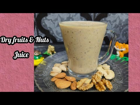 Dry fruits & Nuts juice|Healthy juice|Nuts juice|Nutrients rich juice ...