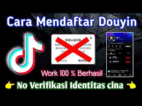cara mendaftar Douyin di Android Work Semua Nomor Indonesia wajib di coba 100 % Berhasil 
