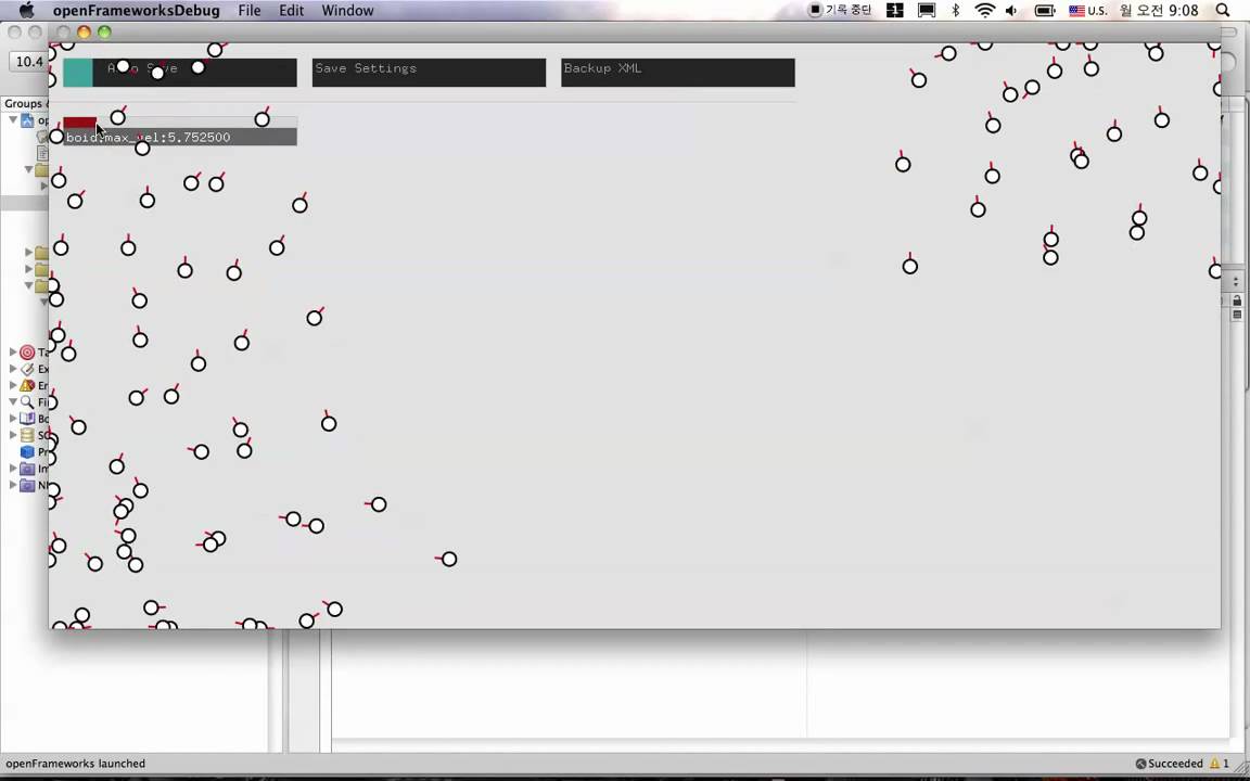 openFrameworks + Boids - YouTube