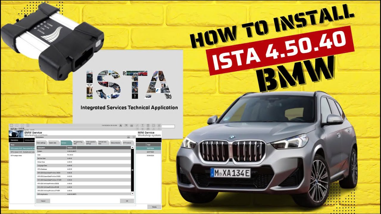 How to install BMW ISTA 4.50.40 (Install Native) License iLearn ISPI Admin (11/2024) - YouTube