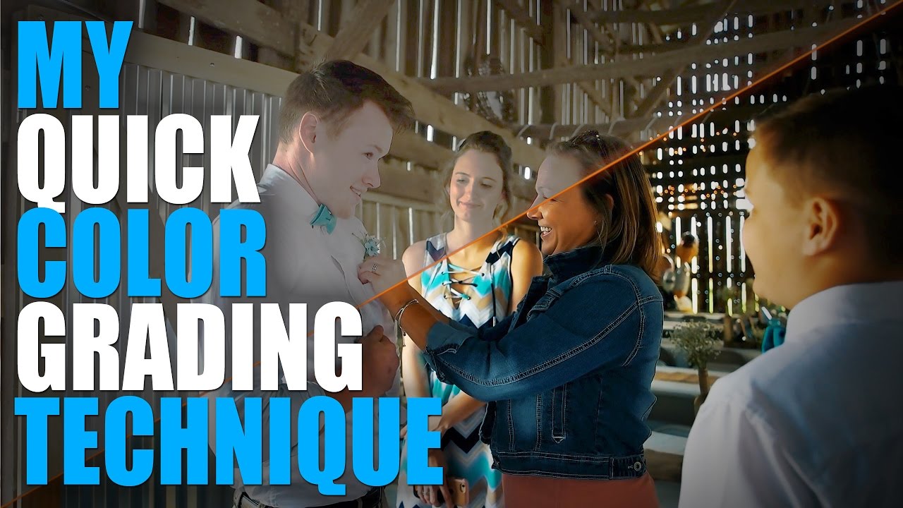 Quick Color Grading Technique - YouTube