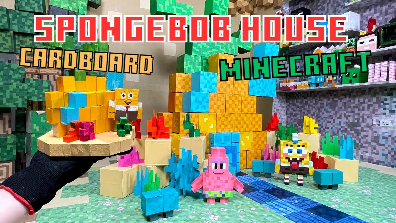 DIY SpongeBob House Challenge: Fastest Cardboard Build Ever! ⏱️🔥 ...