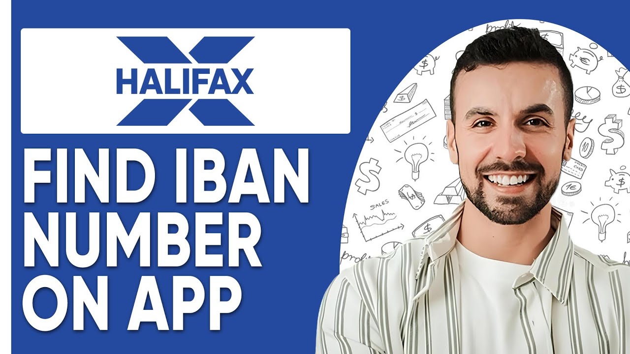 How To Find IBAN Number on Halifax App - YouTube