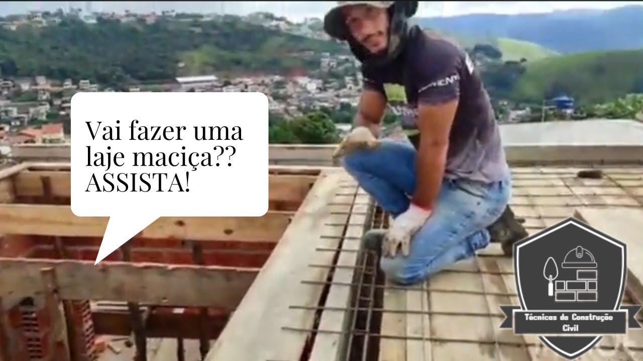 Dicas para sua laje maciça/ Técnicas da Construção civil - YouTube