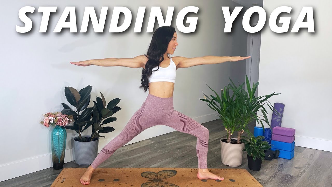 20 Min STANDING YOGA FLOW I Every Day Full Body Yoga for All Levels ...