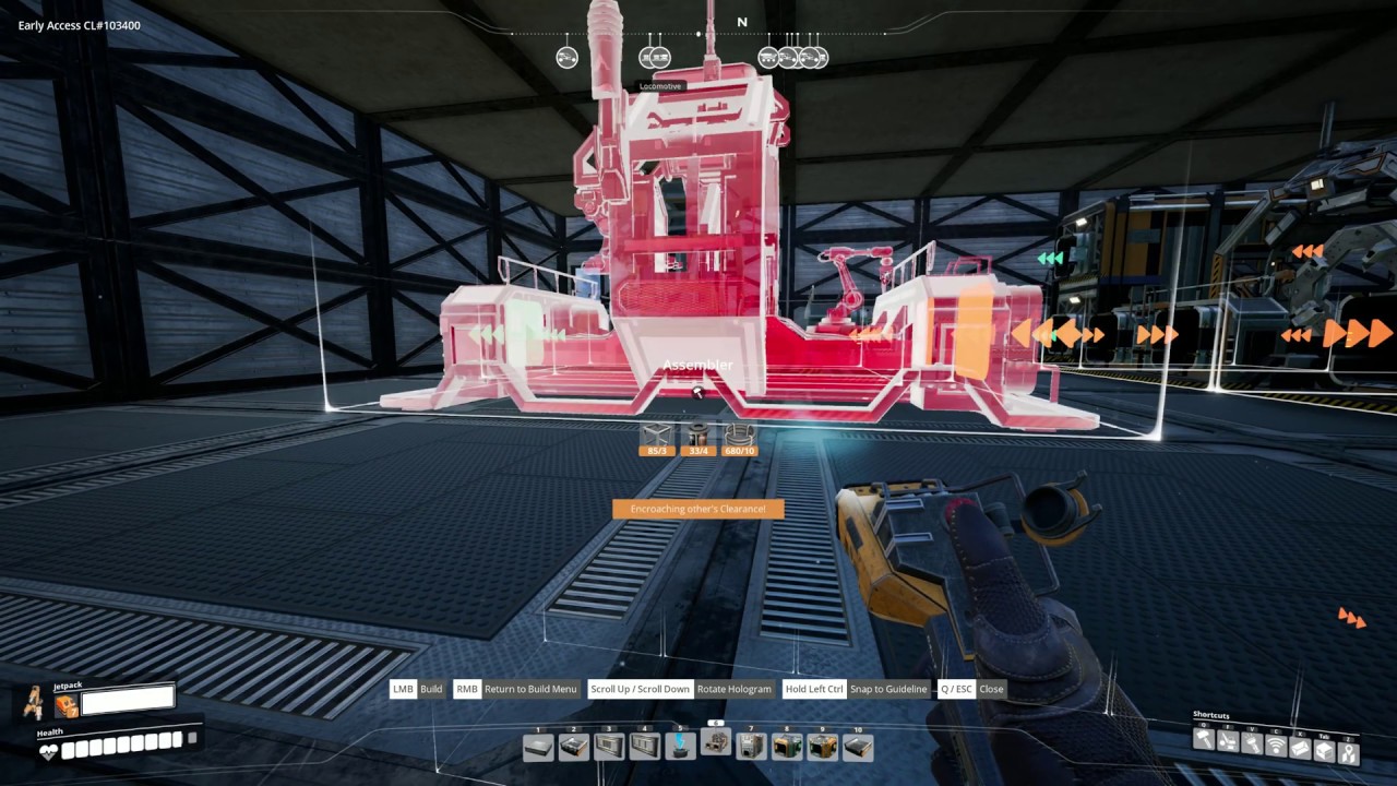 Satisfactory - Factory Setup - 6x6 Floor with Assemblers for A.I ...