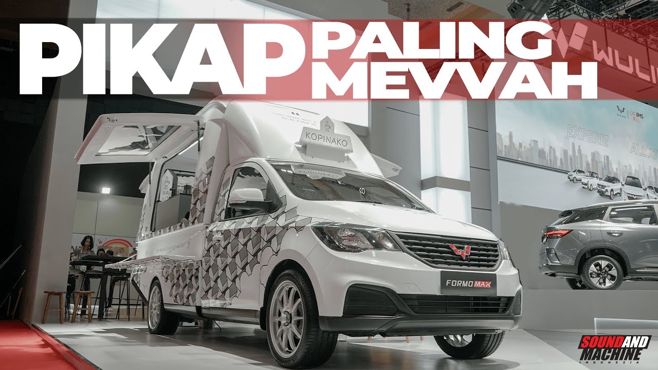 Wuling Formo Max Modifikasi Mobil Pikap Jadi Kedai Kopi Berjalan - YouTube