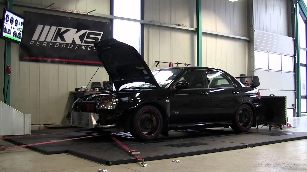 Subaru STI 2005 GT3071R tuned by KKS-Performance - YouTube